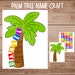 Alphabet Palm Tree Bundle, Preschool Worksheet, Preschool Printable ...