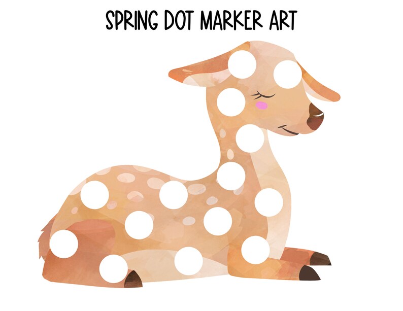 Spring Dot Markers, Preschool Worksheets, Preschool Printable ...
