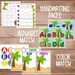 Alphabet Palm Tree Bundle, Preschool Worksheet, Preschool Printable ...