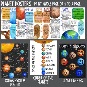 Outer Space Unit Study, Homeschool Learning Materials, Educational ...