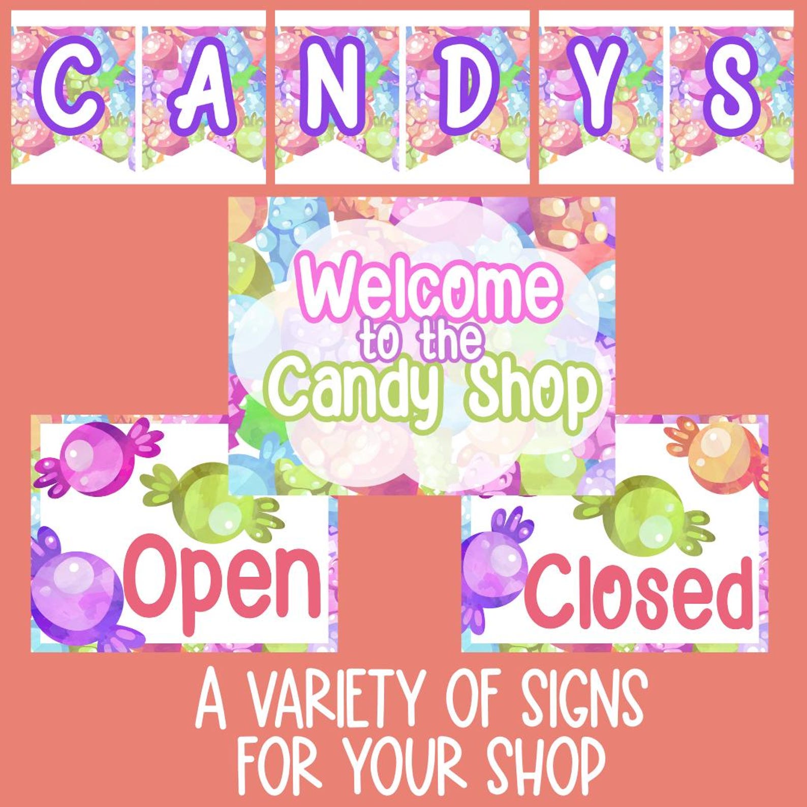 Candy Shop Dramatic Play, Pretend Play, Classroom Dramatic Play, Home ...