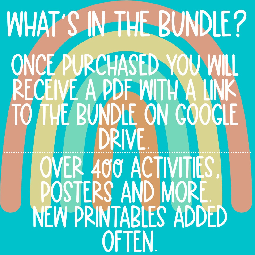 Prek Mama Entire Shop Bundle, Year of Curriculum, Growing Bundle, Mega ...