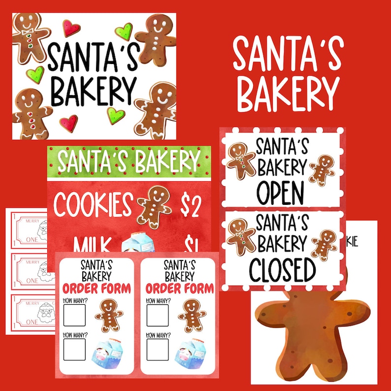 North Pole Santa's Workshop Dramatic Play, Pretend Play, Classroom ...