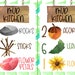 Mud Kitchen Ingredient Cards, Preschool Printable, Home School ...