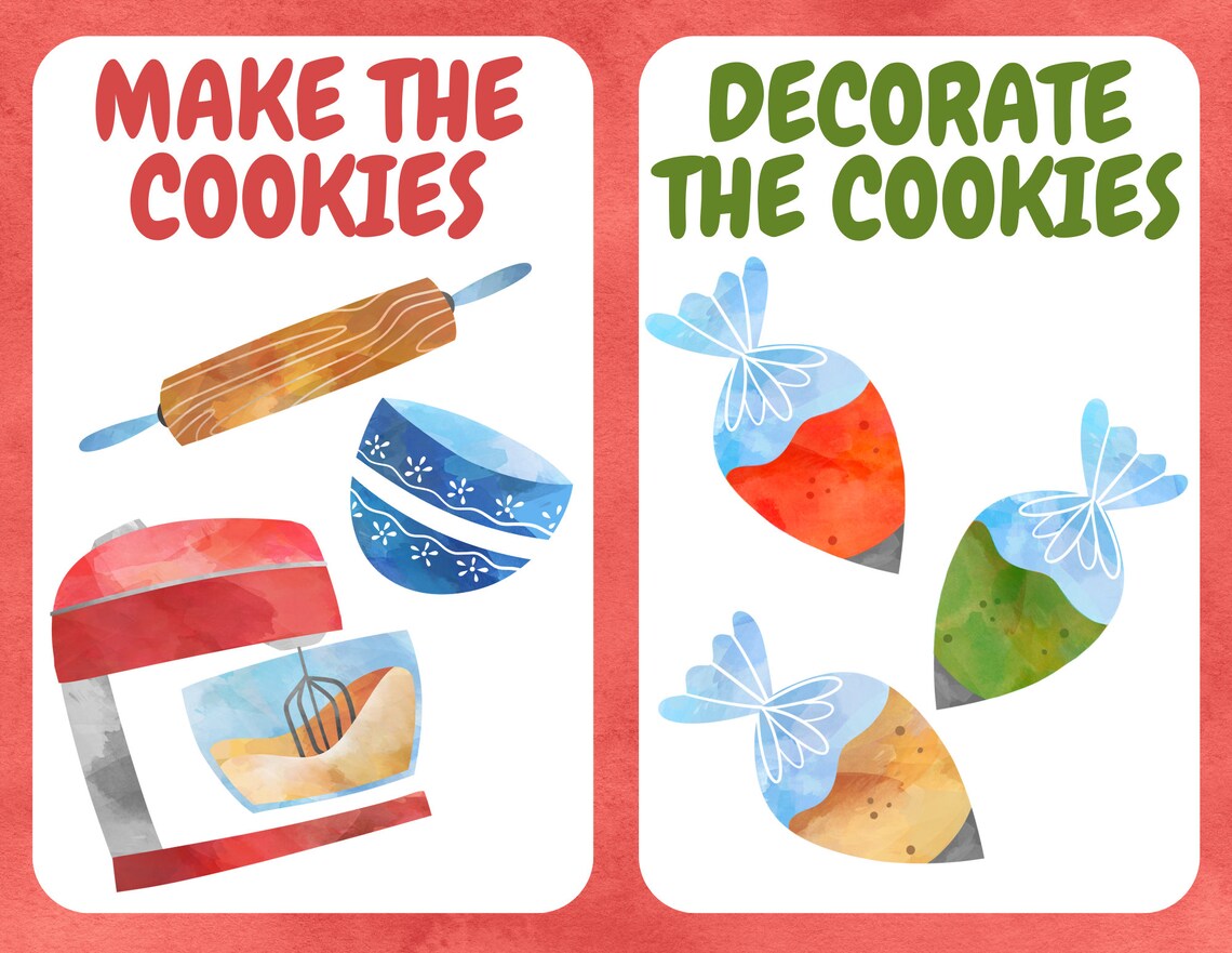 Christmas Cookie Dramatic Play, Pretend Play, Classroom Dramatic Play ...