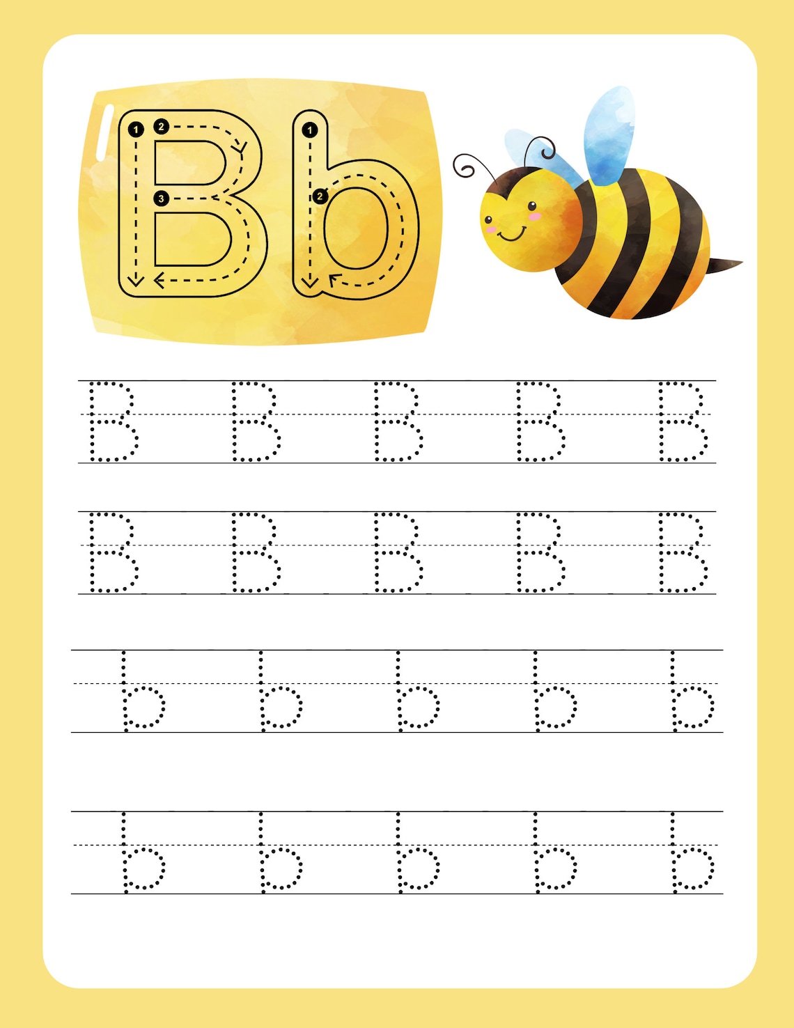 Alphabet Handwriting Practice Letter Tracing Preschool - Etsy