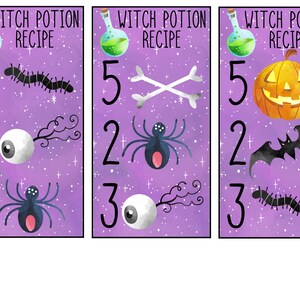 Witch Potion Recipe Cards, Montessori Materials, Homeschool Resources ...