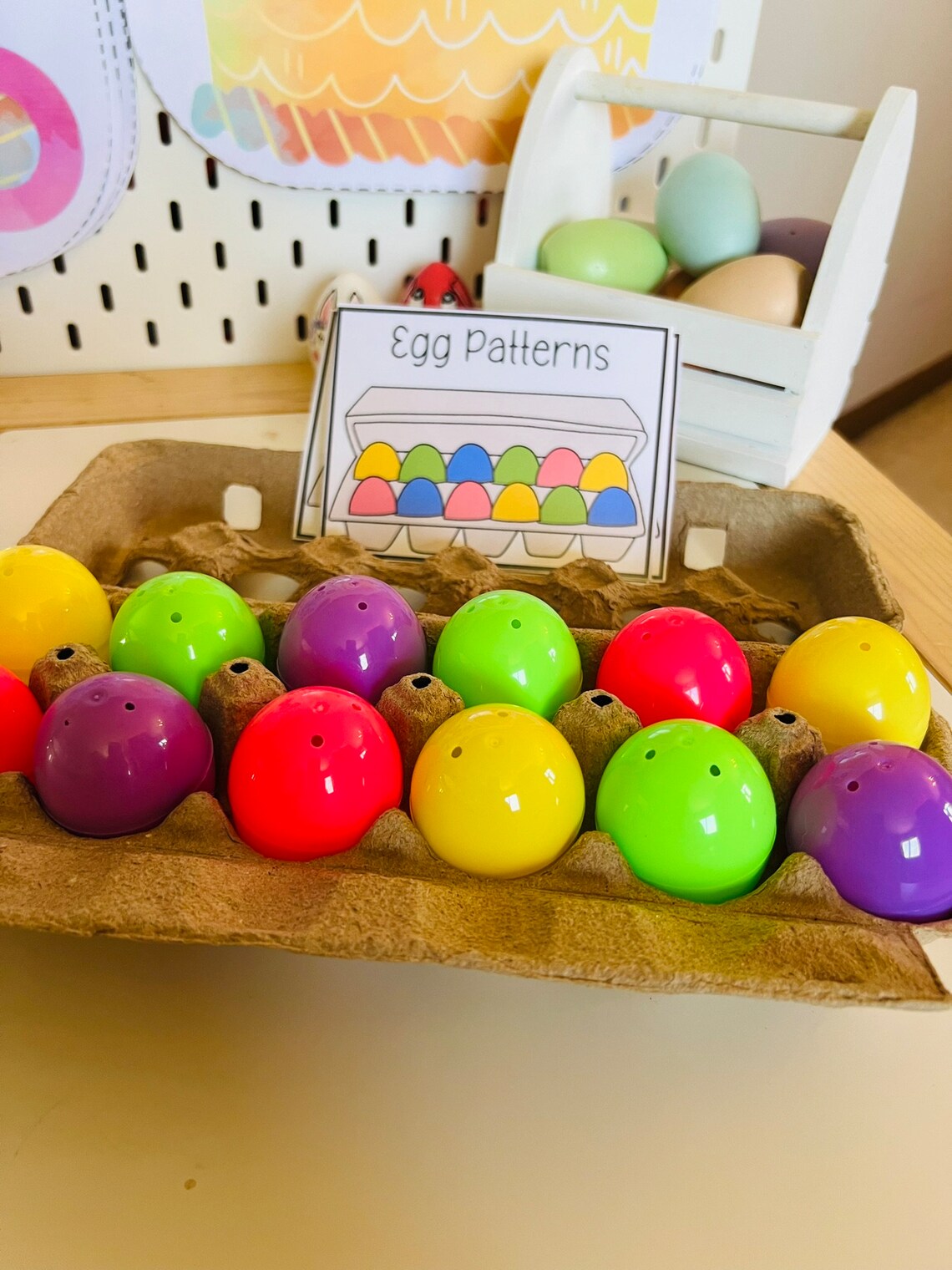 Egg Patterns, Easter Printable, Preschool Printable, Preschool Math ...