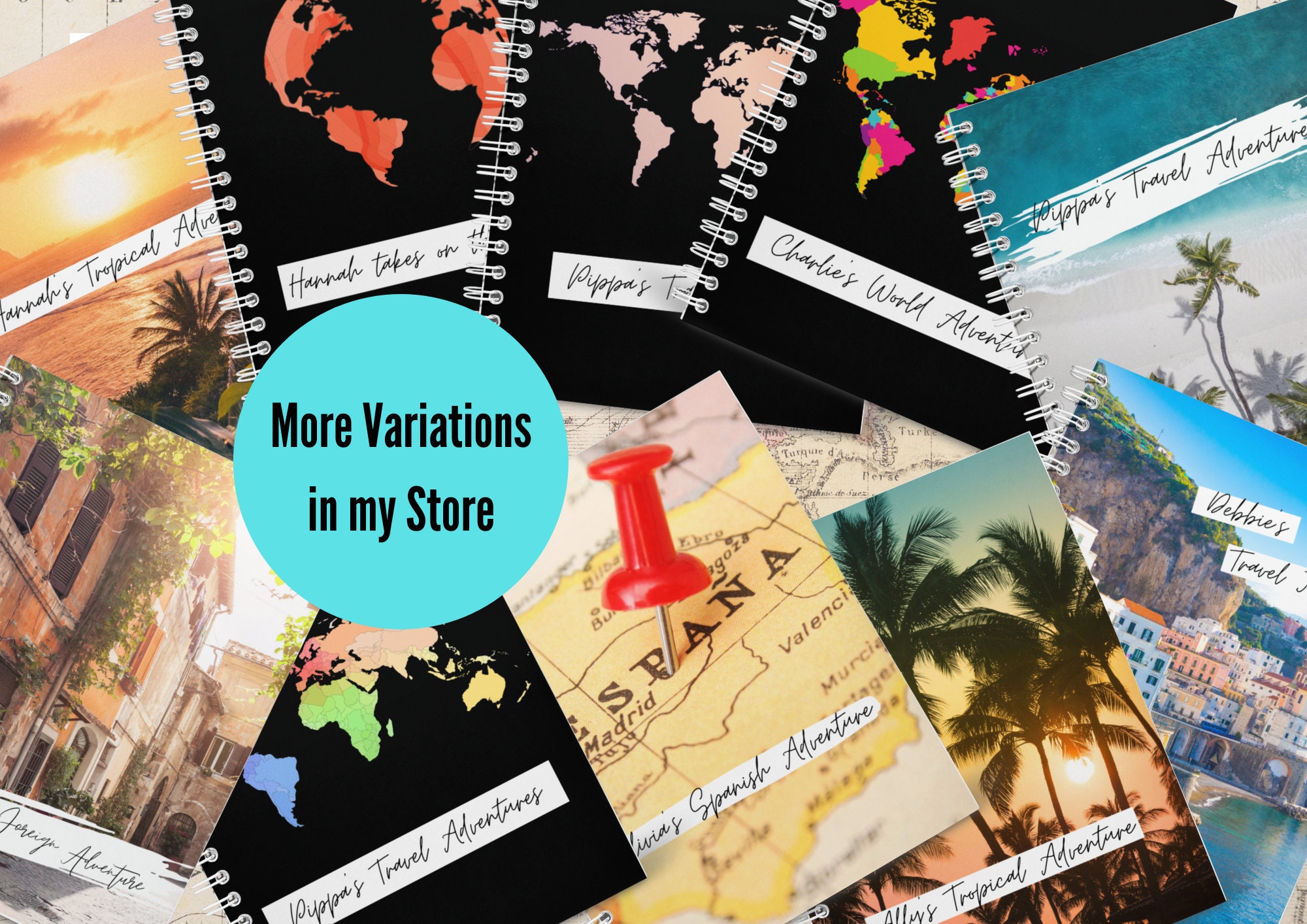 Personalized Travel Journal Custom Travel Journal - Etsy