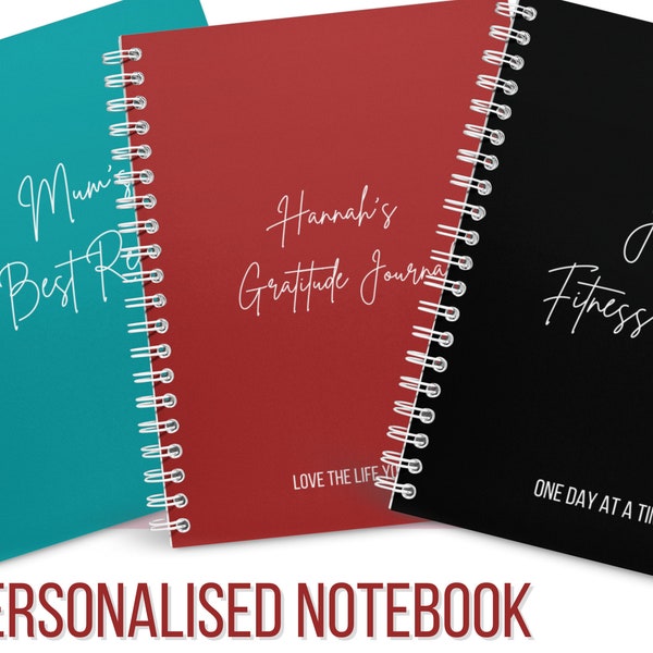 Custom Notebook - Etsy UK