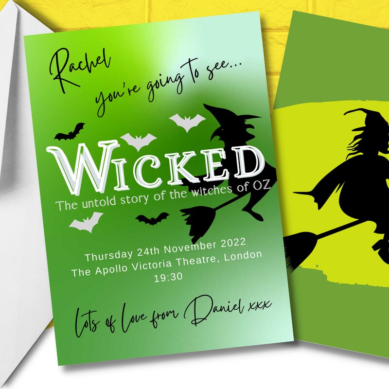 Wicked the Musical - Etsy