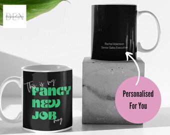 Funny New Job Mug | Etsy