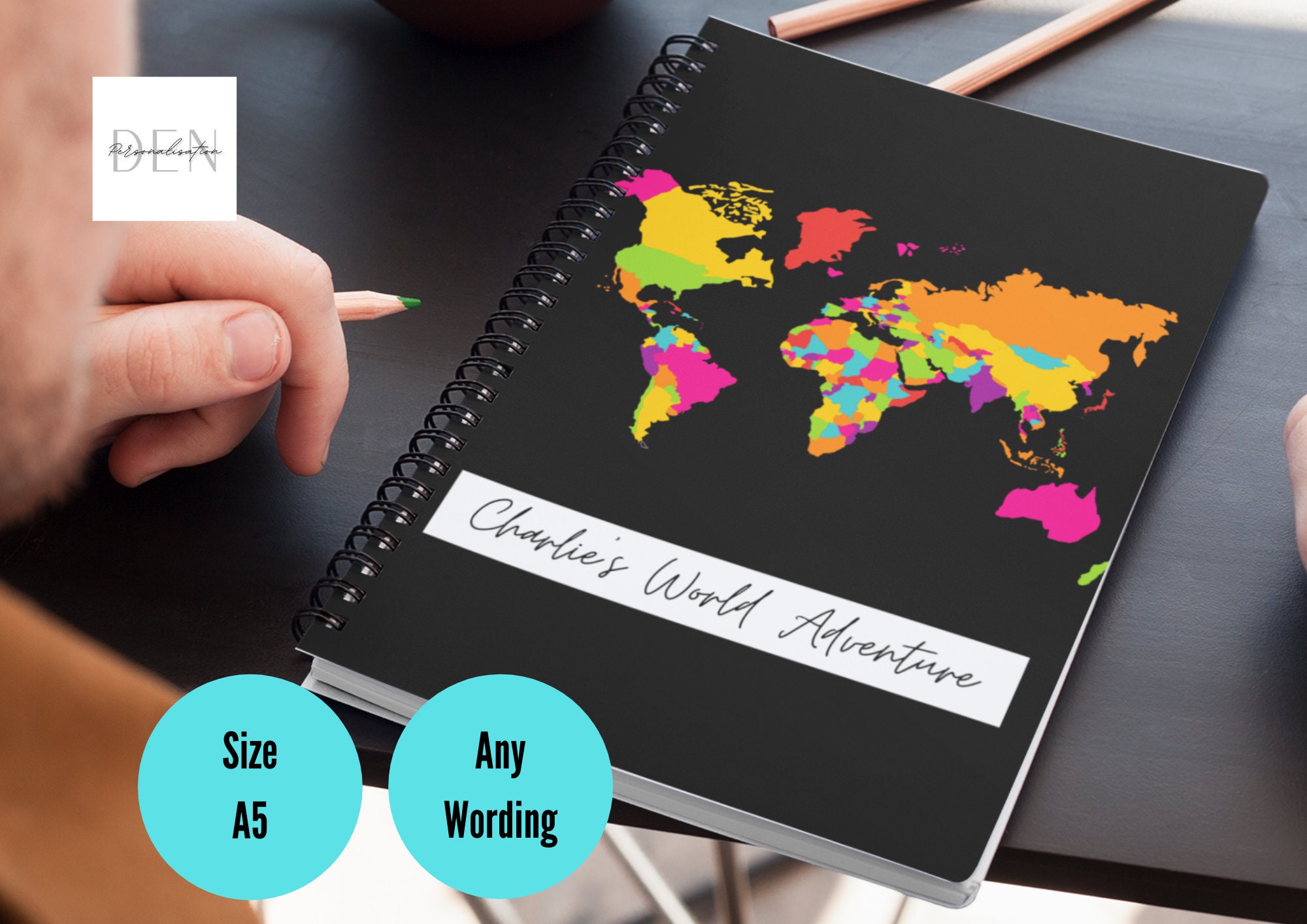 Personalized Travel Journal Custom Travel Journal - Etsy