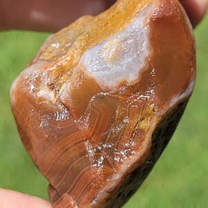 1.8oz Rare BLUE Husk SAGINITE, EYE Lake Superior Agate Plus I Always ...