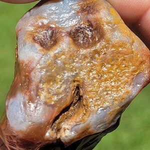 1.8oz Rare BLUE Husk SAGINITE, EYE Lake Superior Agate Plus I Always ...