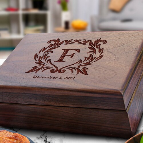 Personalized Wooden Gift Box Engraved Name Box Wooden - Etsy