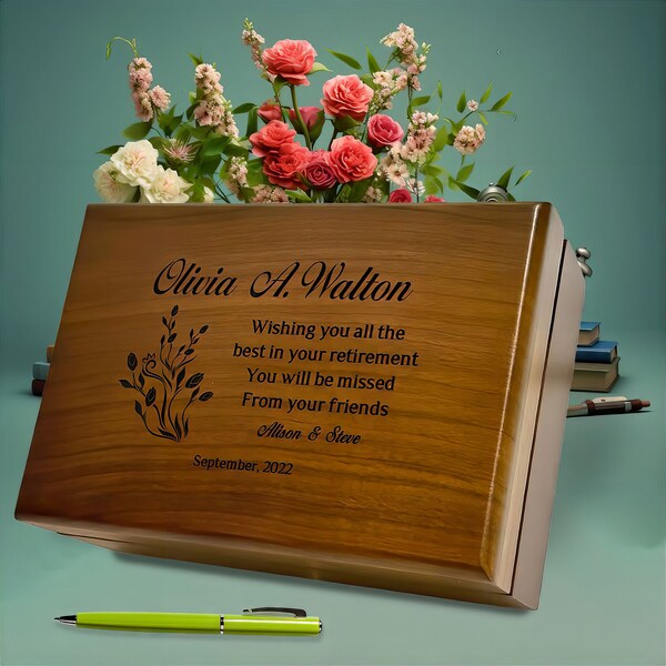 Retirement Box - Etsy