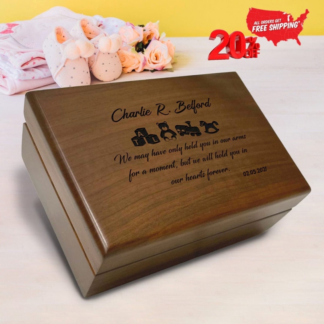 Keepsake Box for Baby, Newborn Keepsake Box, Personalized Baby Gift ...