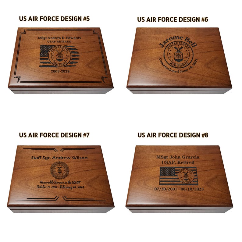 Personalized US Army Keepsake Box: Military Retirement, Commissioning ...
