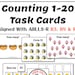 Counting 1-20 Task Cards (ABLLS-R Aligned R3, R4, R5) - Etsy
