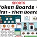 Sports - Token Boards and First-then Boards (behaviour Management) - Etsy