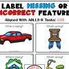 Label Missing or Incorrect Features Task Cards (aligned With ABLLS-R ...