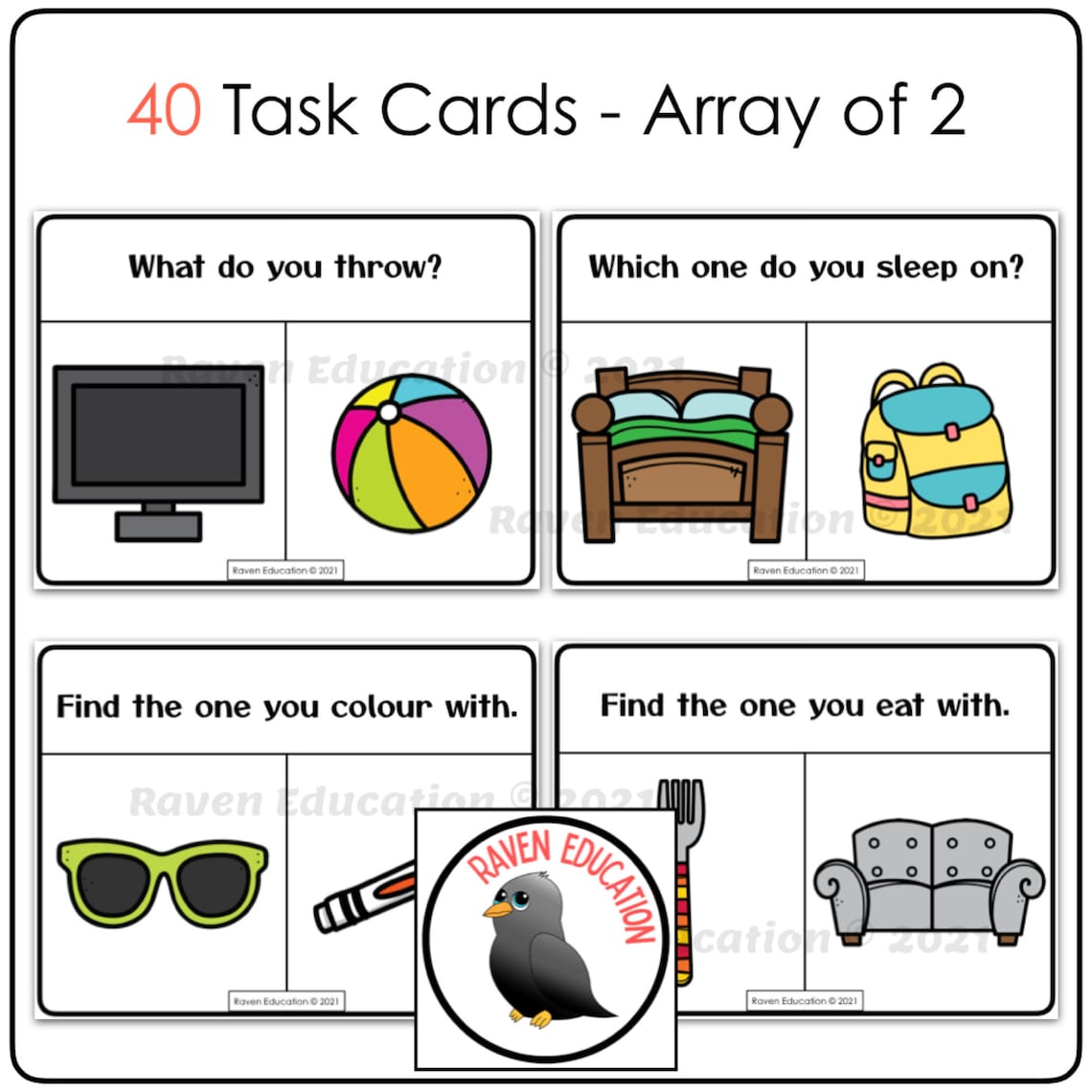 Functions of Objects Task Cards (ABLLS-R C37) - Etsy