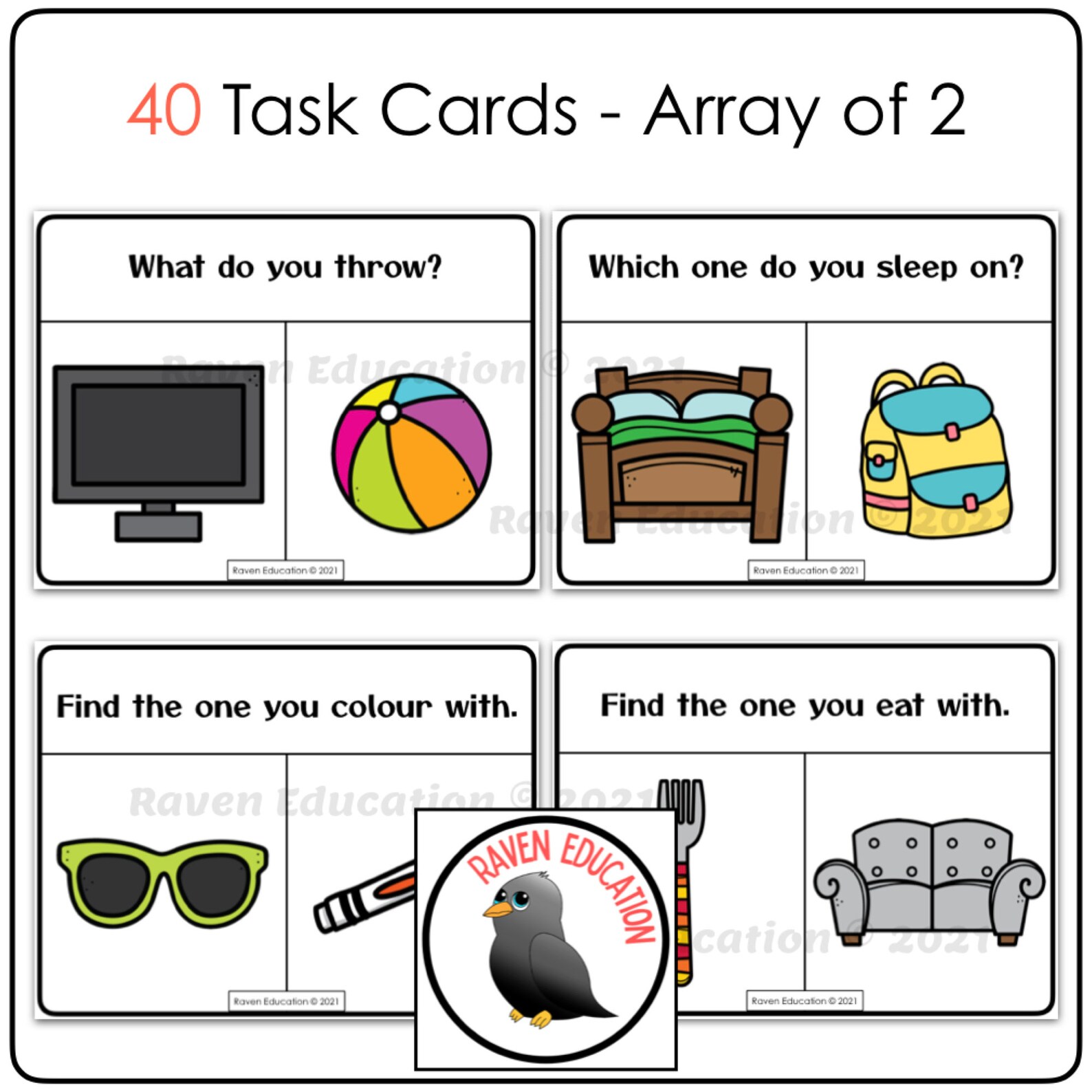 Functions of Objects Task Cards (ABLLS-R C37) - Etsy