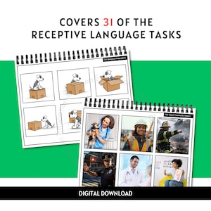 Receptive Language Assessment Binder Aligned With ABLLS-R C Tasks - Etsy
