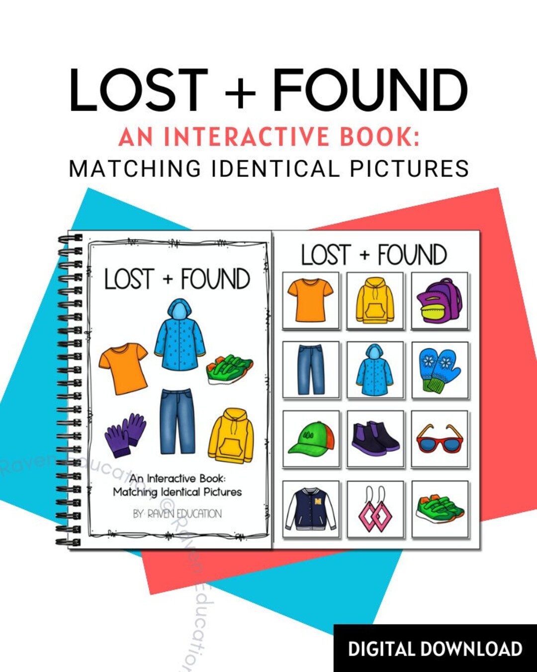 Lost + Found: an Interactive Book - Matching Identical Pictures ...
