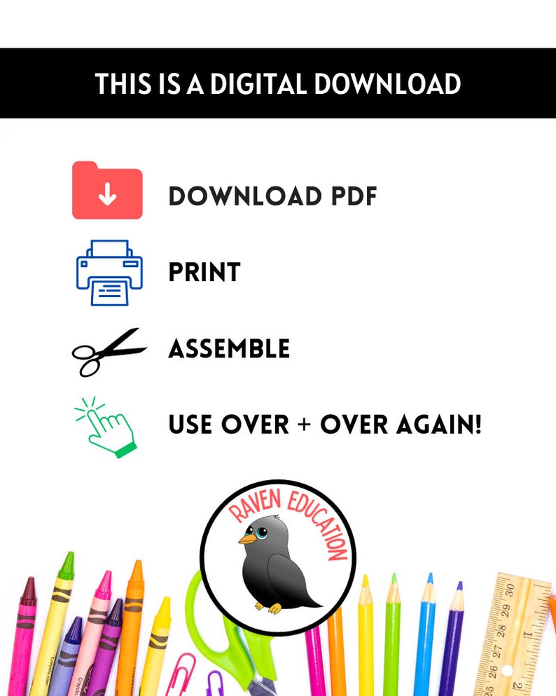 A Measurement Quest: Let's Use A Ruler interactive Book Adapted Book ...