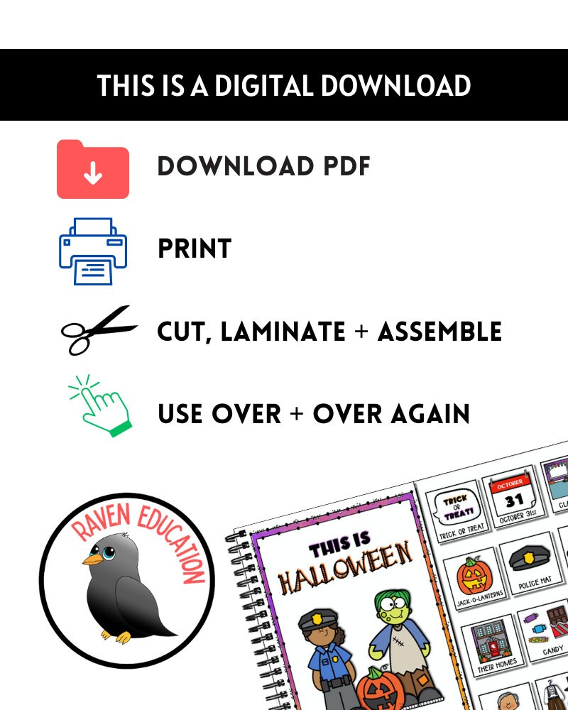 This is Halloween an Interactive Social Story autism, Special Education ...