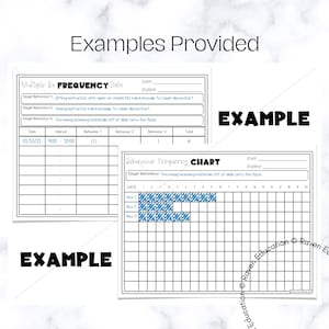 8 Behaviour Data Sheets (behaviour Management) - Etsy