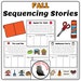 Fall Sequencing Stories (reading Comprehension) File Folder or Cut and ...