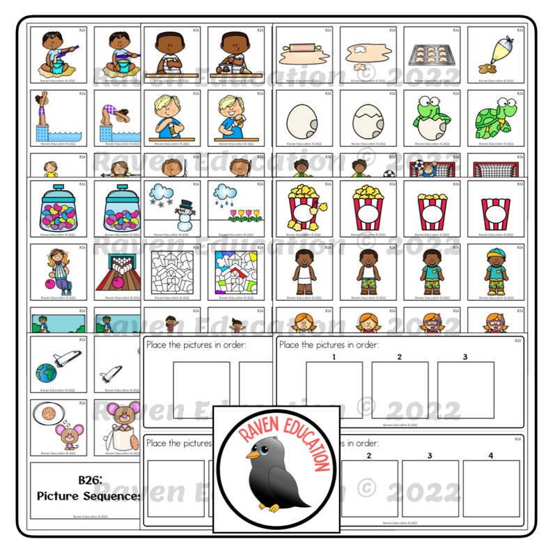 20 Picture Sequences (aligned With ABLLS-R B26) - Etsy