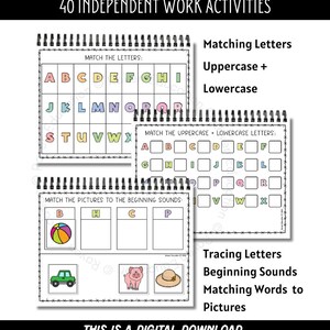 My Interactive Activity Binder | Special Education | Busy Book ...