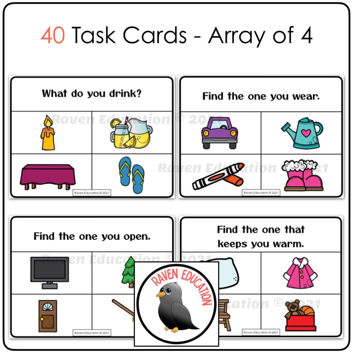 Functions of Objects Task Cards (ABLLS-R C37) - Etsy