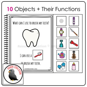 What Can I Use? #2 - an Adapted Book About the Functions of Objects - Etsy