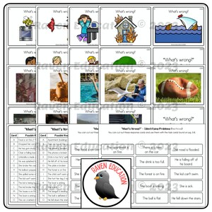 Identifying Problems Task Cards (aligned With ABLLS-R G30) - Etsy