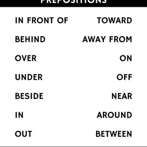Preposition Activity Bundle #1 (40 Task Cards | Interactive | Following ...