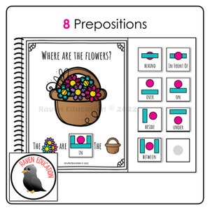 Spring: Where is It? an Adapted Book About Prepositions - Etsy