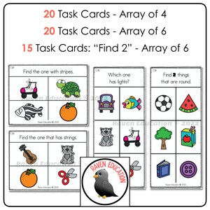 Select by Feature Task Cards (aligned With ABLLS-R C38) - Etsy