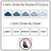 Seriation (order by Size / Quantity / Shade of Colour / Order ...