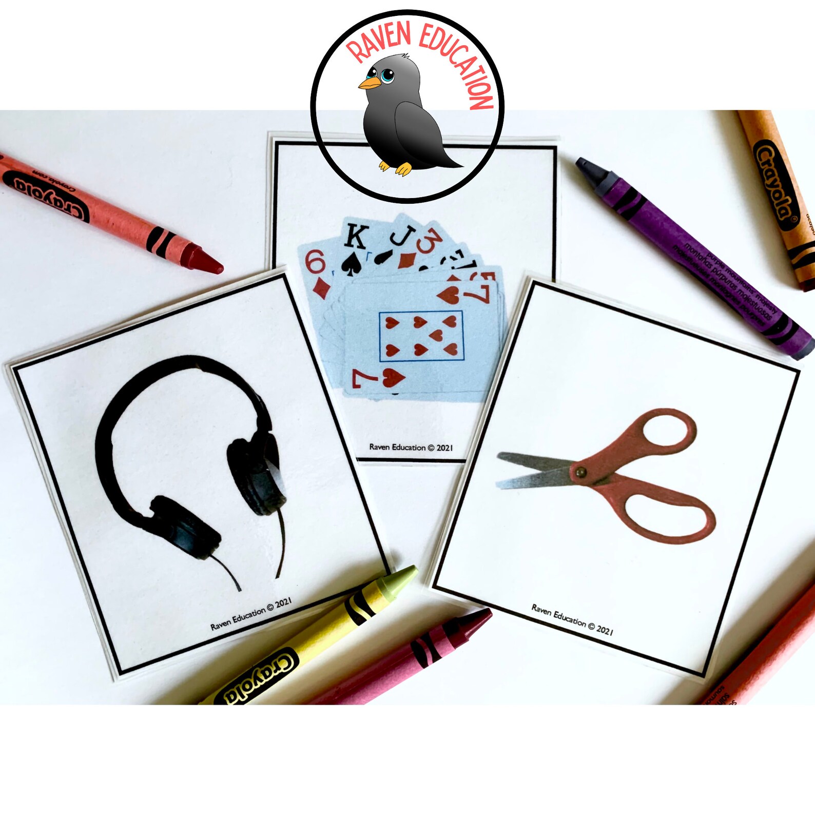 100 Common Objects Flash Cards - Etsy