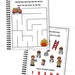 Community Helper Busy Book: Firefighters matching Counting Alphabet ...