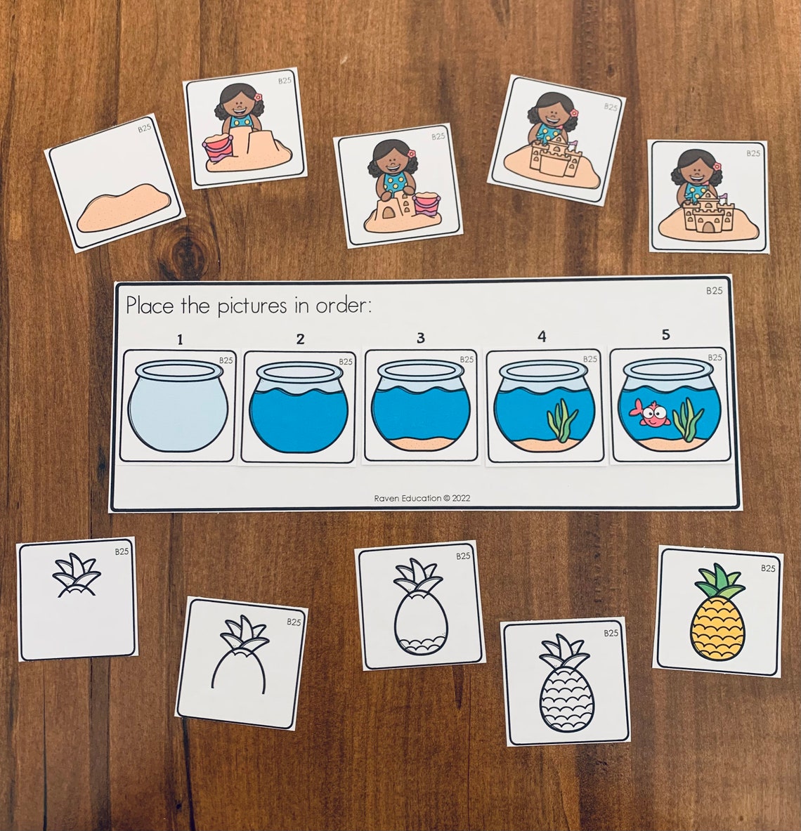 Seriation (order by Size / Quantity / Shade of Colour / Order ...