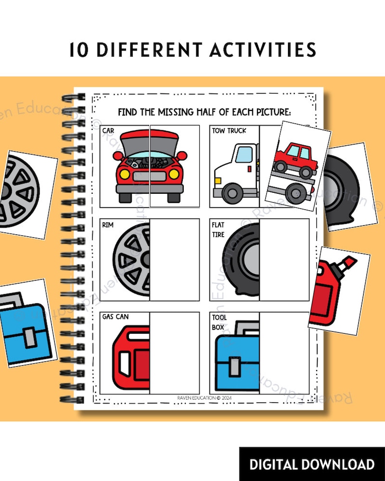 Community Helper Busy Book: Mechanics (matching, Counting, Puzzle, Maze ...