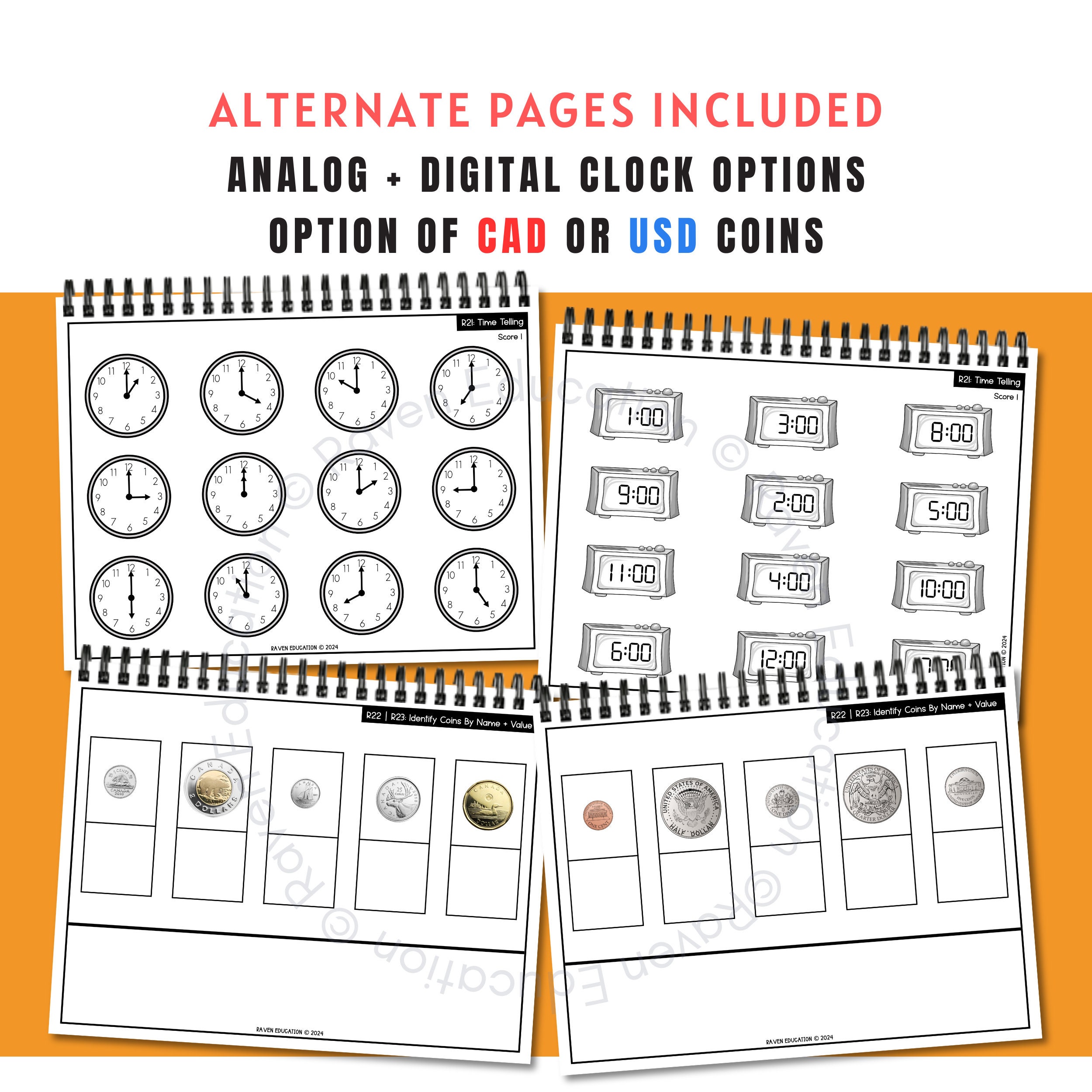 Math Skills Assessment Binder Aligned With ABLLS-R R Tasks special ...