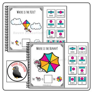 Spring: Where is It? an Adapted Book About Prepositions - Etsy