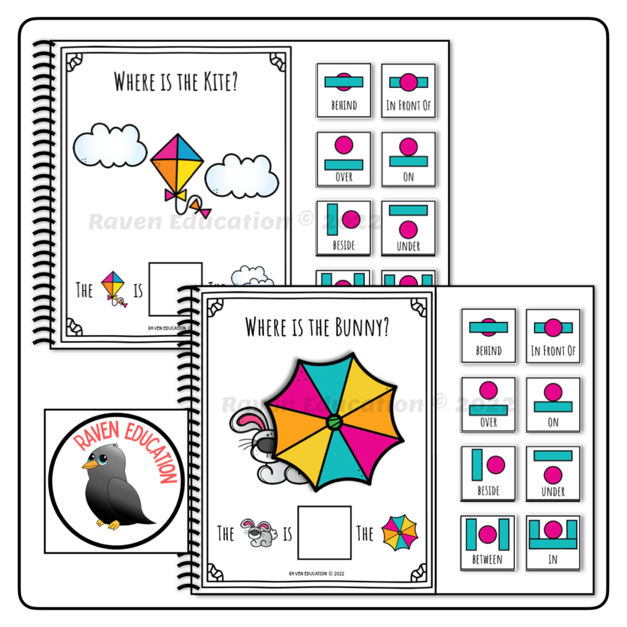 Spring: Where is It an Adapted Book About Prepositions - Etsy